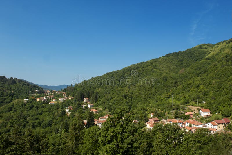 Panoramic Countryside Tercesi Stock Image - Image of summer, park: 41567505