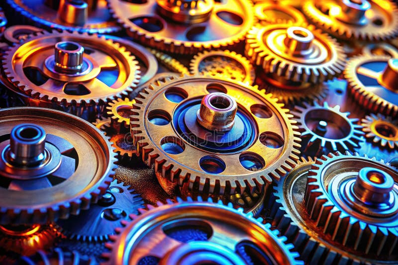 A Panoramic Digital Perspective on Intricate Gears and Mechanisms ...