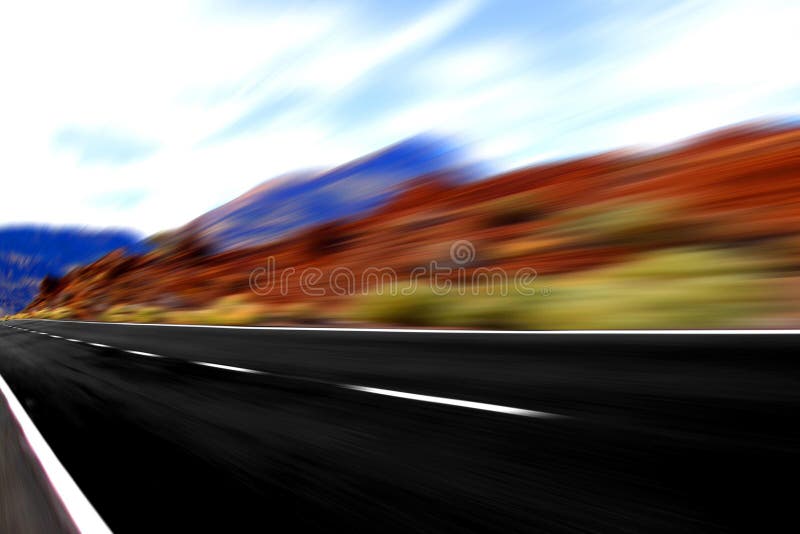 Fast stock image. Image of horizon, ahead, marks, long - 2100007