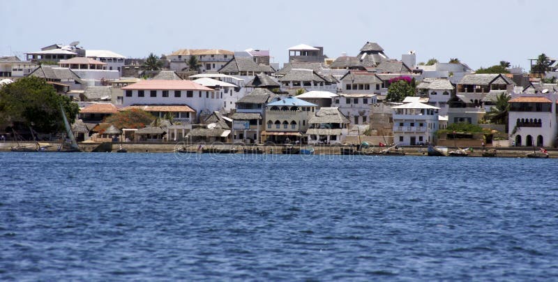 Panoramic of Lamu Island, Kenya Stock Photo - Image of heritage, stone ...