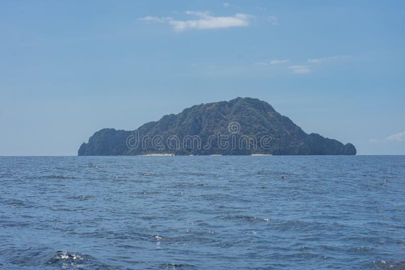 PANORAMIC LANDSCAPE, BEACH VIEW from PHILIPPINES, PALAWAN, 2019 Stock ...