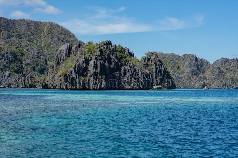 PANORAMIC LANDSCAPE, BEACH VIEW from PHILIPPINES, PALAWAN, 2019 Stock ...
