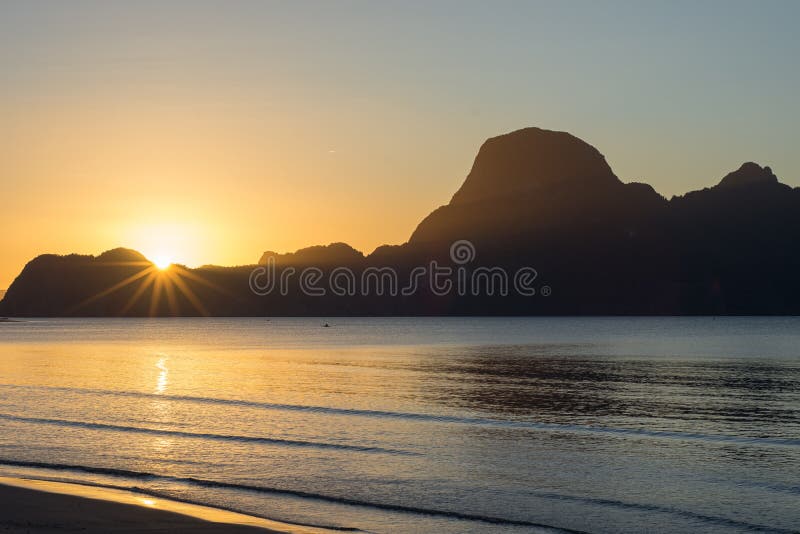 PANORAMIC LANDSCAPE, BEACH VIEW from PHILIPPINES, PALAWAN, 2019 Stock ...