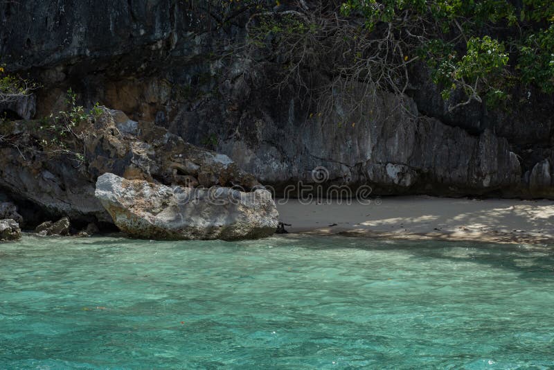 PANORAMIC LANDSCAPE, BEACH VIEW from PHILIPPINES, PALAWAN, 2019 Stock ...