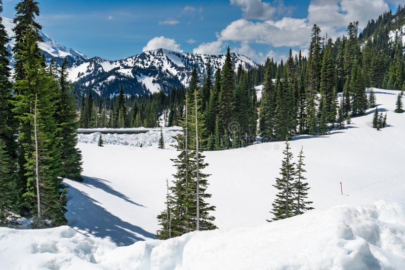 Panoramic Mountain View 3 stock image. Image of recreation - 385217055