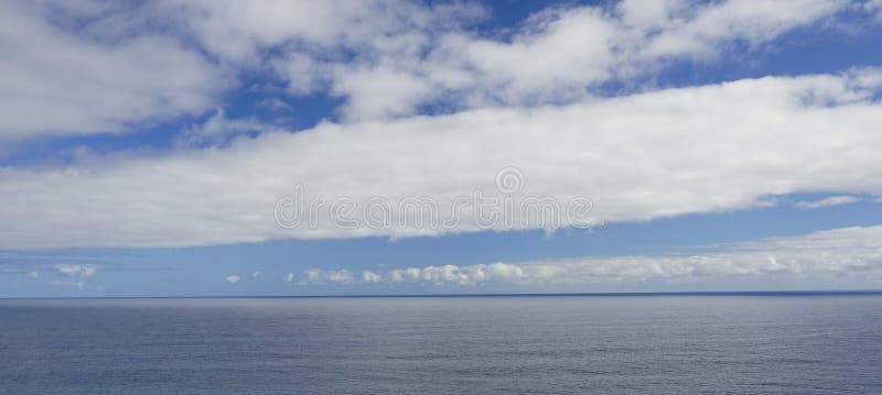 Panoramic Ocean View from the Northern Cliffs of Madeira Island ...