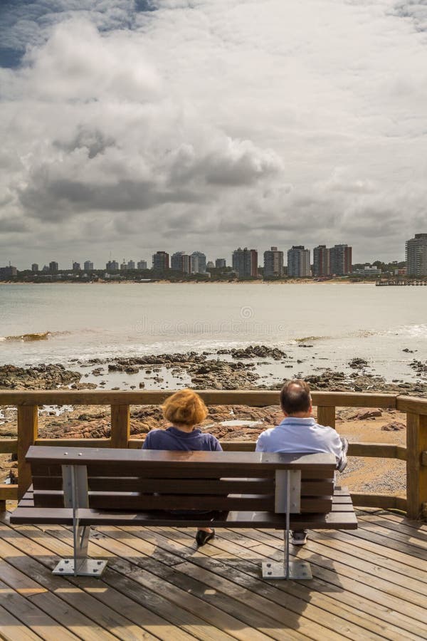 Panoramic in Punta Del Este Editorial Image - Image of city, office ...