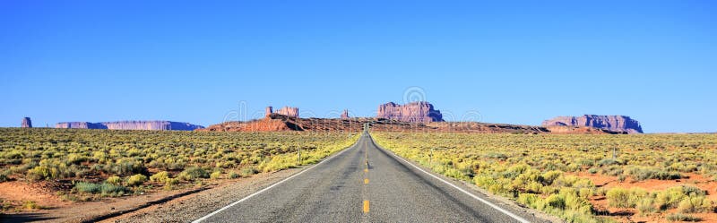Panoramic road stock image. Image of miles, discovery - 31148931