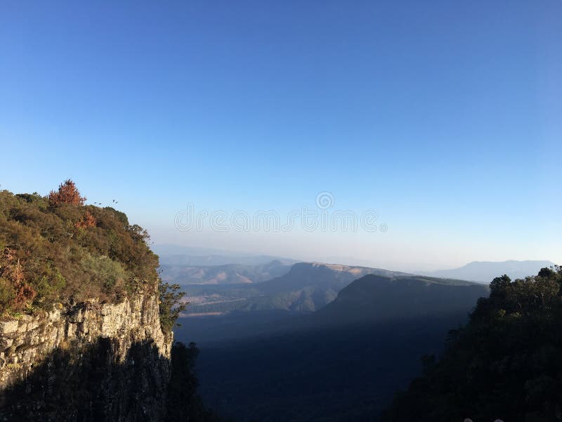 Panoramic Route in South Africa Stock Photo - Image of valleys, travel ...