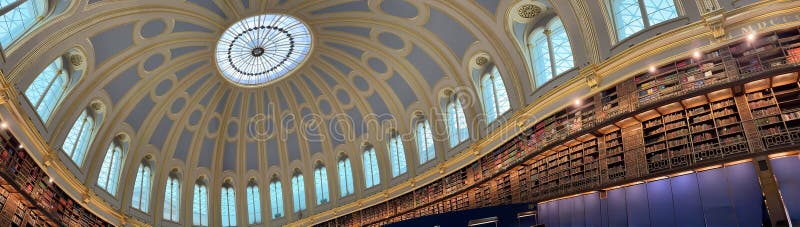 Panoramic Shot of the British Museum Library Editorial Image - Image of ...