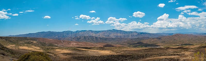 Panoramic Shot of Sunset Point, Arizona Stock Photo - Image of wide ...