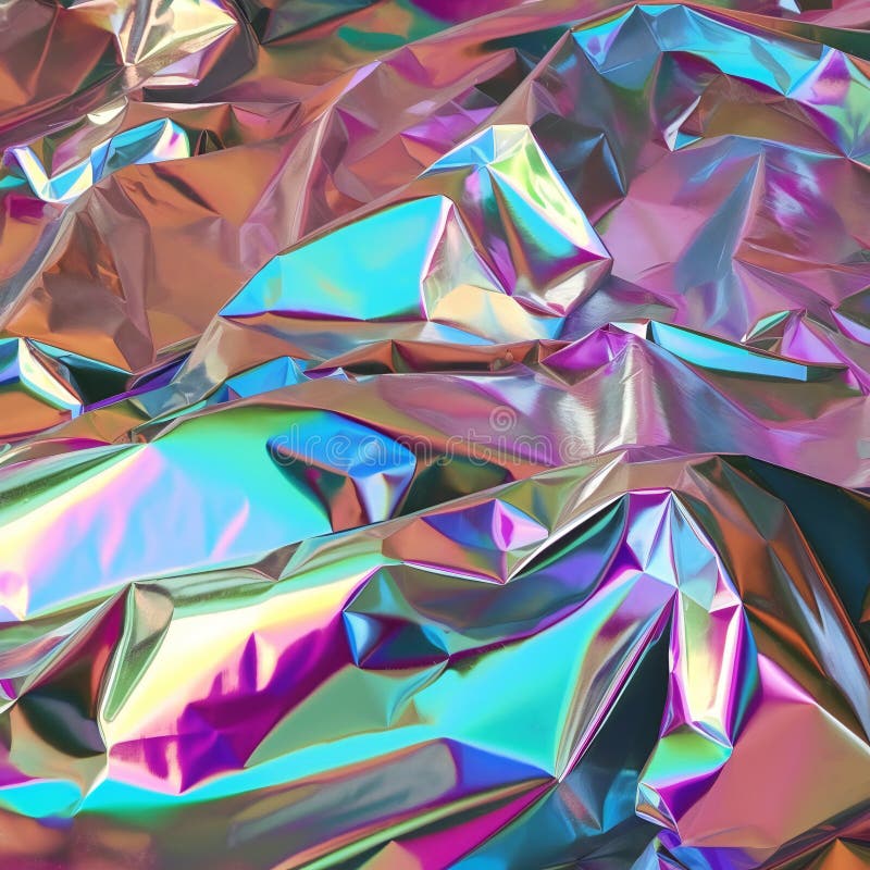 Panoramic Texture Background Image of Shiny Metallic, Abstract ...