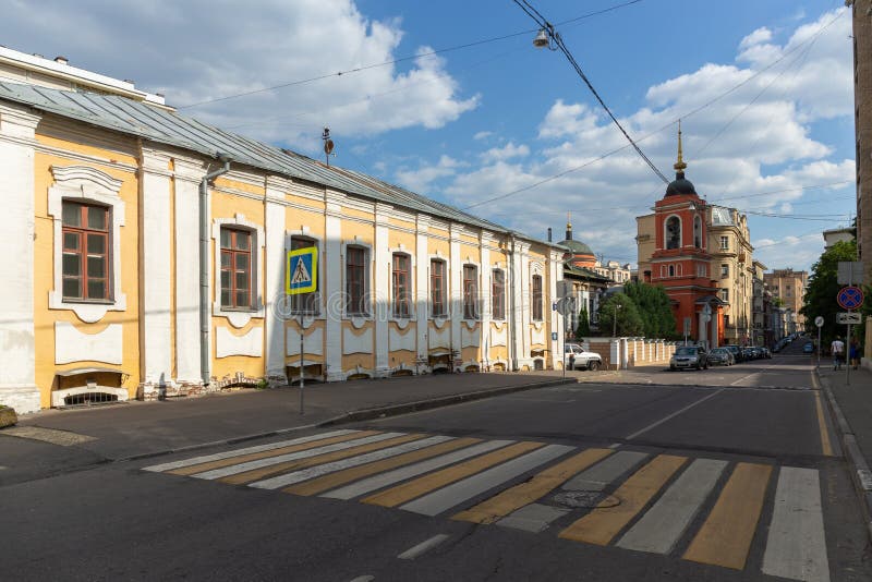 Panoramic Top View of the Moscow River and the Kremlin Editorial Stock ...