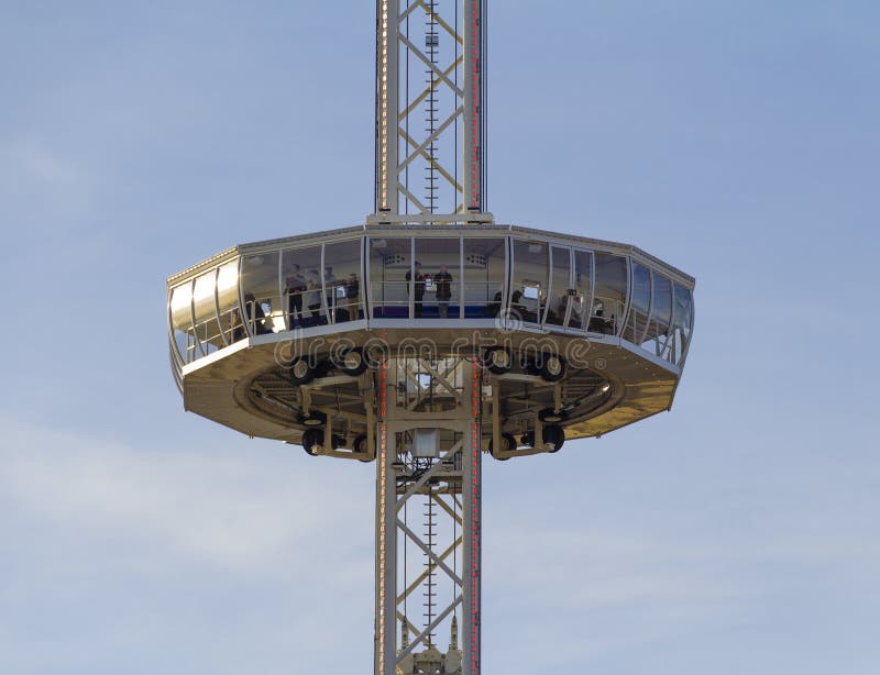 Panoramic tower platform editorial photography. Image of funfair ...