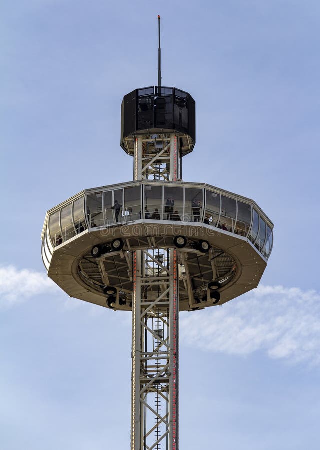 Panoramic tower platform editorial stock photo. Image of funfair ...