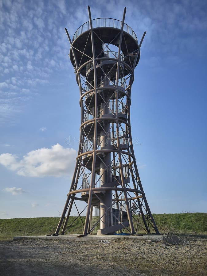 The Panoramic Tower Surrounded by Greenery Editorial Photography ...