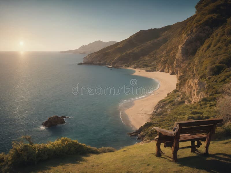 Panoramic Vantage Point Breathtaking Elevated View from a Scenic Seat ...