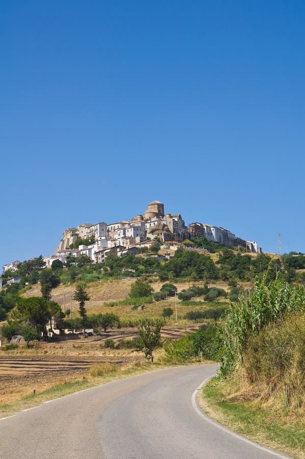 Acerenza (Basilicata, Italy) Cathedral Facade Stock Image - Image of ...