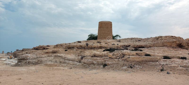 Panoramic View of Al Khor Towers on Qatar Eastern Coast Stock Image ...