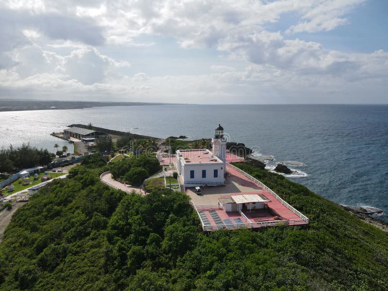 Arecibo Lighthouse stock image. Image of lighthouse - 293540503