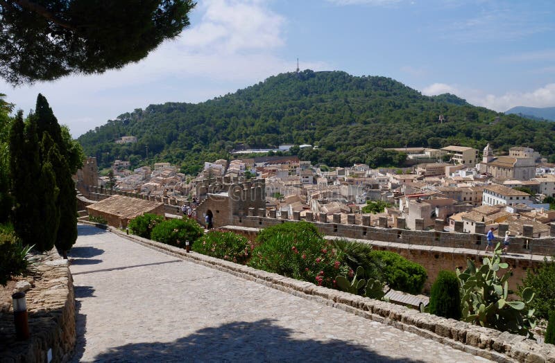 Panoramic View of Arta, Seen from Sant Salvador Castle. Majorca, Spain ... Panoramic View of Arta, Seen from Sant Salvador Castle. Majorca, Spain ...
