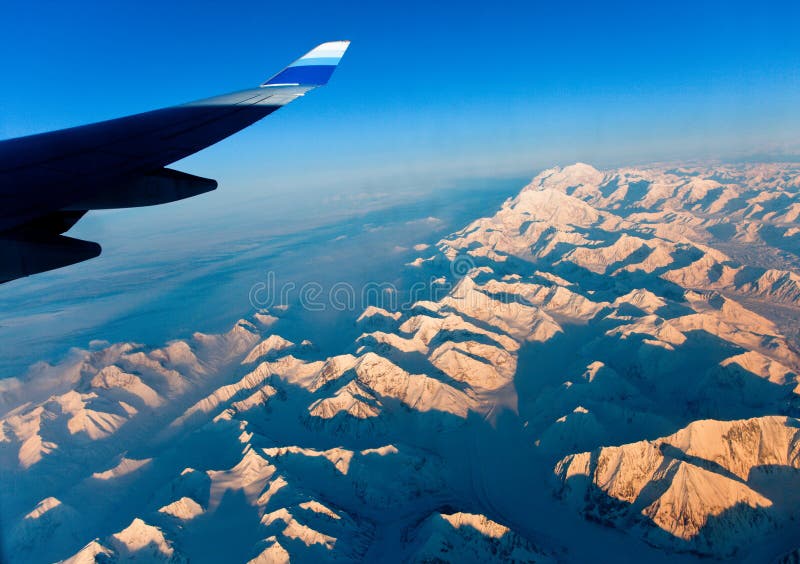 View Of Atlantic Ocean And Distant Mountains, Choppy Water, Calm Blue ...