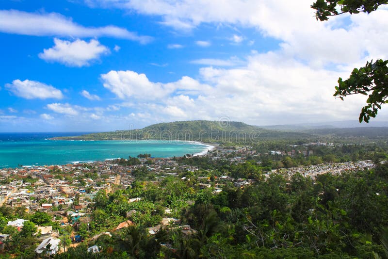 Town of Baracoa, Cuba stock image. Image of house, landing - 46397869