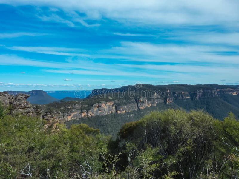 Sydney - Panoramic View of Blue Mountains National Park in Australia ...