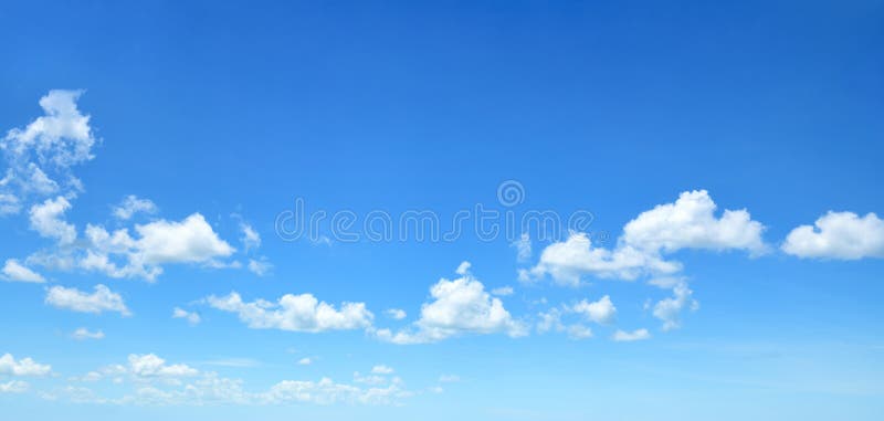 Panoramic view of Blue sky stock image. Image of panorama - 228359005