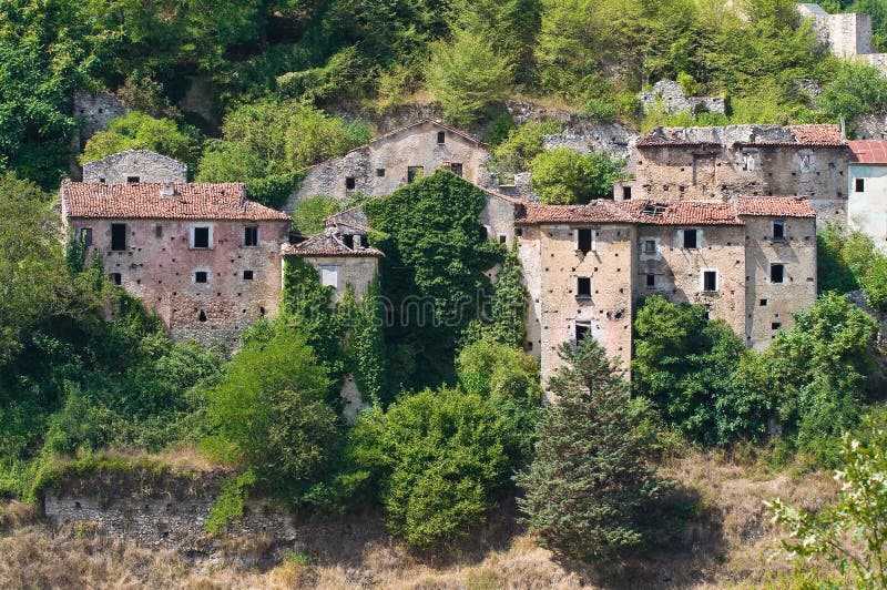 View of Brienza. Basilicata. Italy Stock Photo - Image of municipal ...