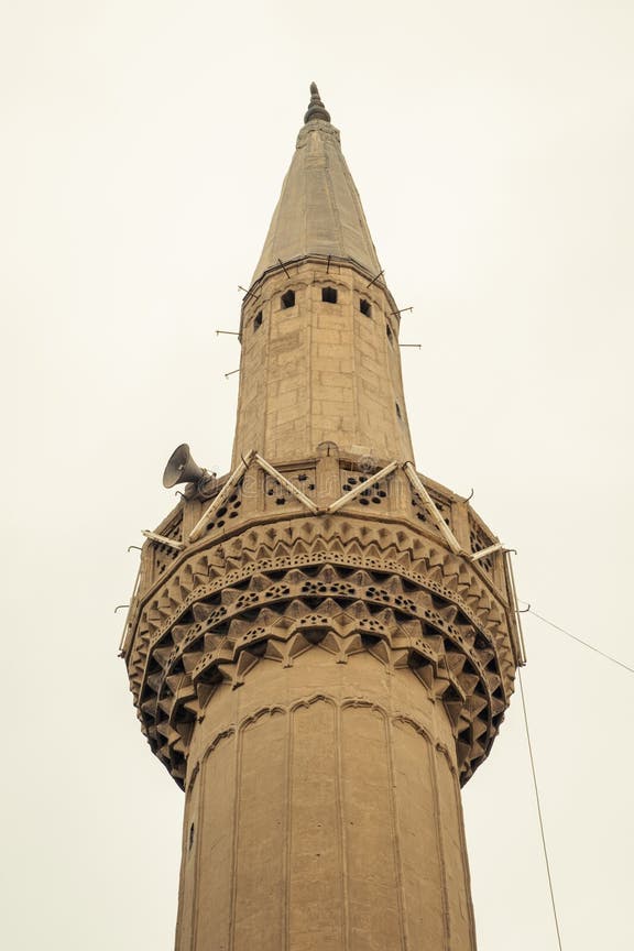 Panoramic View of Cairo from Drone Point of View. Mosques and Rooftops ...