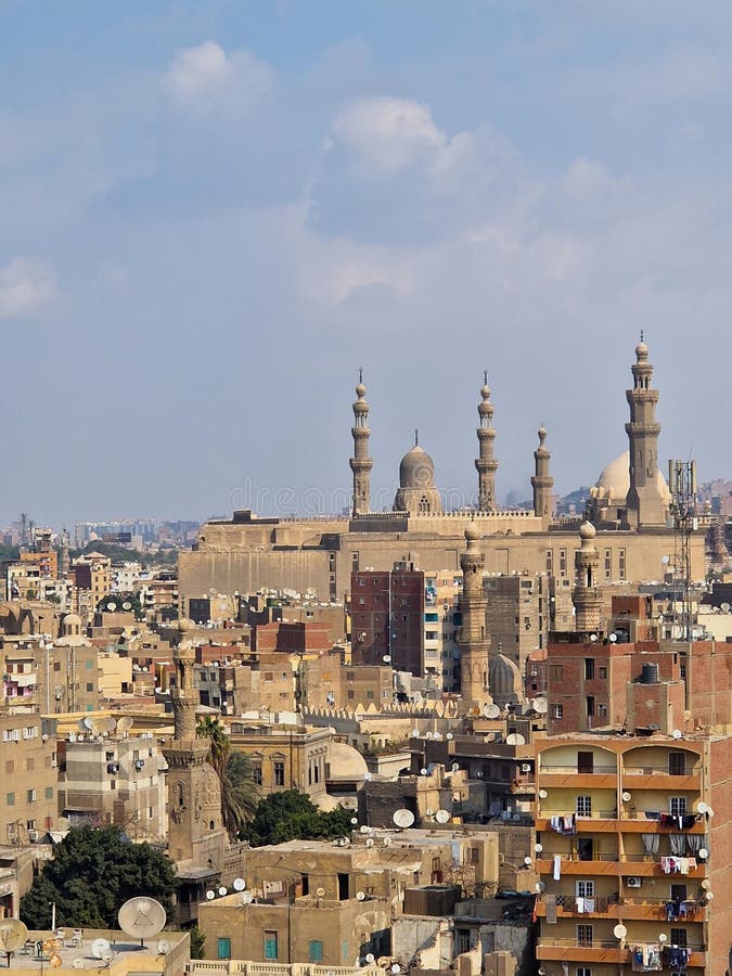 Cairo, Egypt - 10 02 2025: Panoramic View of Cairo from Drone Point of ...