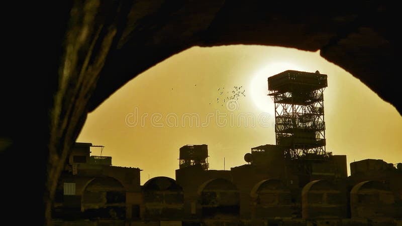 Cairo, Egypt - 02 01 2024: Panoramic View of Cairo View. Mosques and ...