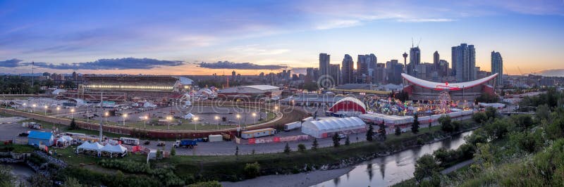 Calgary Stampede sign editorial stock photo. Image of blue - 21327058