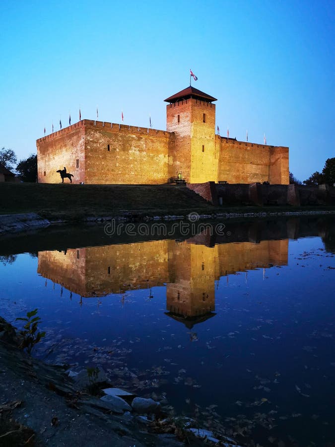 Panoramic View of Castle of Gyula, the only Remaining Brick-built ...