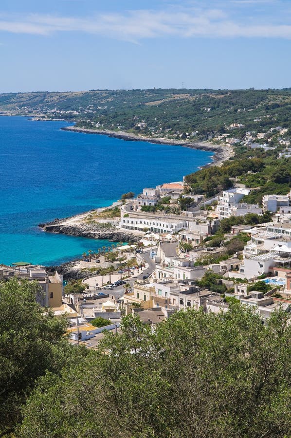 Panoramic View Castro Puglia Italy Stock Photos - Free & Royalty-Free ...