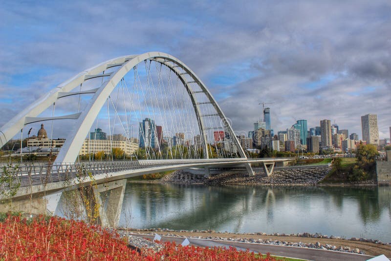 Scenic Edmonton River Valley Views Stock Image - Image of edmonton ...