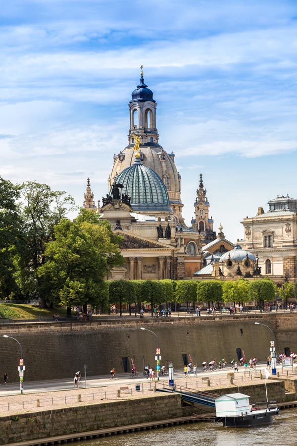 Panoramic view of Dresden editorial image. Image of scene - 182661180