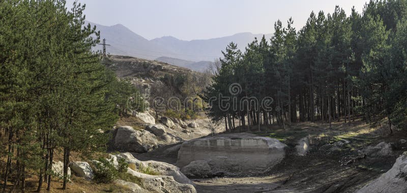 Riverbed Running Dry (South Africa) Stock Photo - Image of south ...
