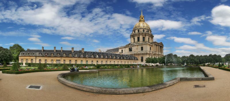Les Invalides, Paris, France. Editorial Image - Image of elysees ...