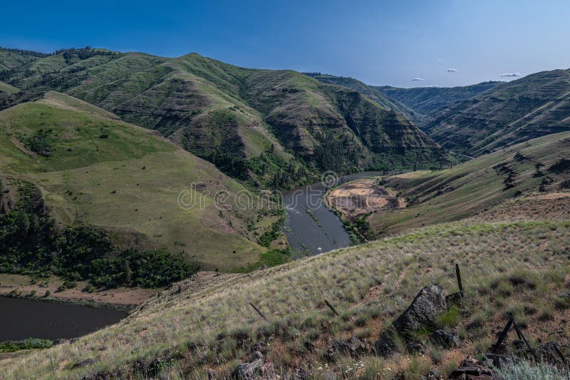 Grande Ronde River Area stock photo. Image of hiking - 391673598