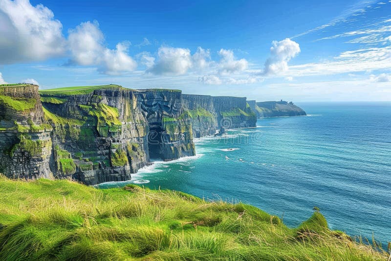 A Panoramic View of the Great Wall of China Snaking through the Misty ...