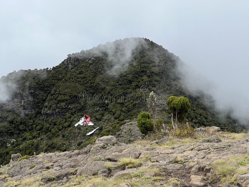 Breathtaking View from the Summit of Elephant Hill in Kenya Stock Photo ...