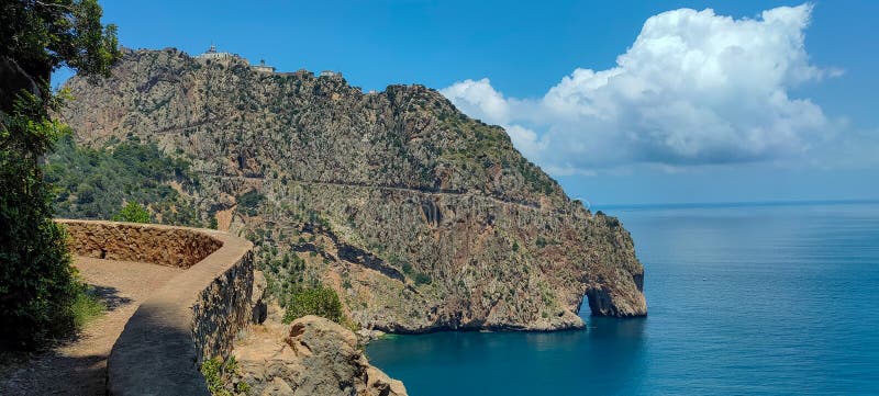 Cap Carbon in bejaia stock photo. Image of cape, mountain - 250890460