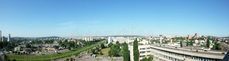 Panoramic View of Iasi City with Bahlui River Stock Photo - Image of ...