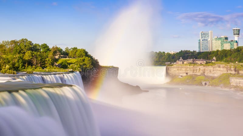 The Mighty Niagara stock image. Image of sunlight, force - 244672459