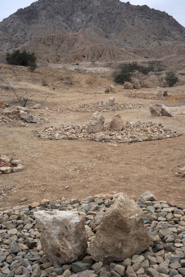 Panoramic View of an Imposing Pyramid of the Archaeological Center of ...
