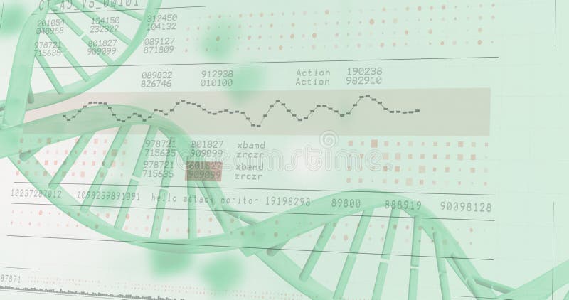 Panoramic View of Information Data Stock Illustration - Illustration of ...