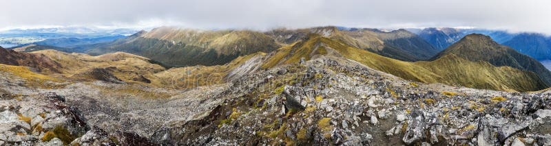 Panoramic View of Kepler Track Stock Photo - Image of south, clouds ...
