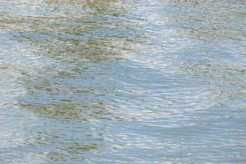 Abstract Blue River Water Background Stock Image - Image of bright ...